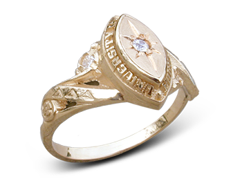 College Rings for the University of West Florida by Herff Jones