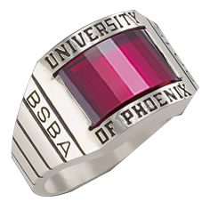College Rings for the University of Phoenix by Herff Jones
